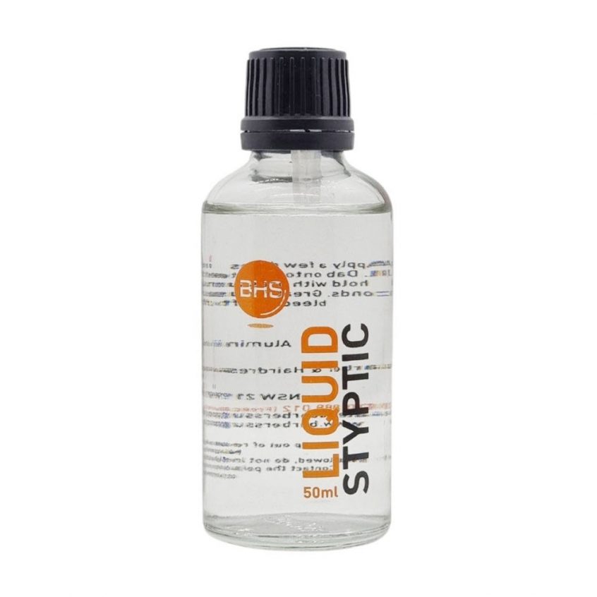 BHS Styptic Liquid 50ml | Red One Australia