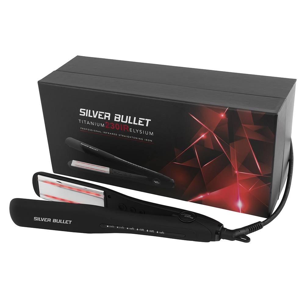 Silver Bullet Titanium 230IR Elysium Hair Straightener | Red One Australia