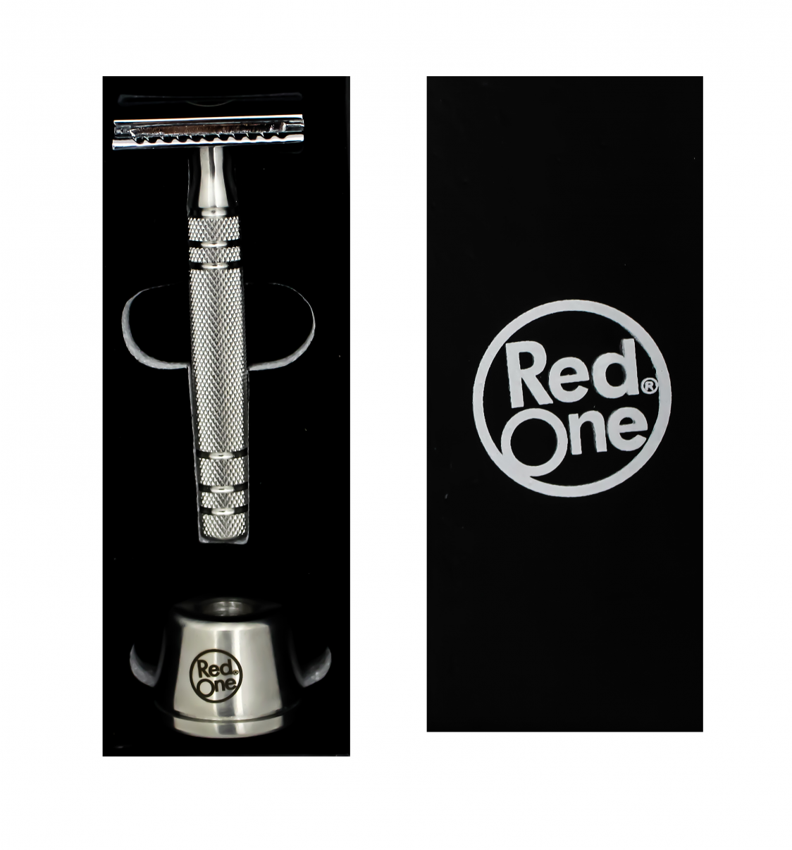 RedOne Double-Edge Safety Razor & Stand | Red One Australia