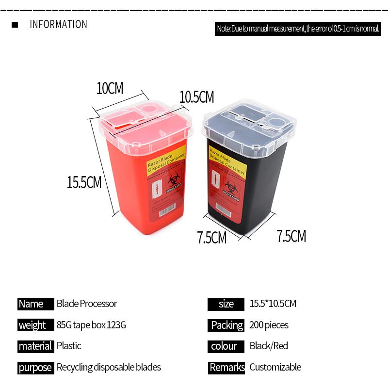 Razor Blade Disposable Container – Sharp Container | Red One Australia