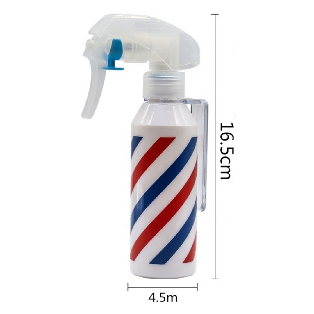 Mini Spray Bottle (Barber Pole Design) | Red One Australia