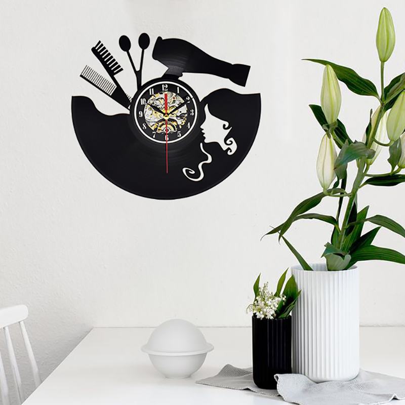 Lady Icon- Salon Clock | Red One Australia