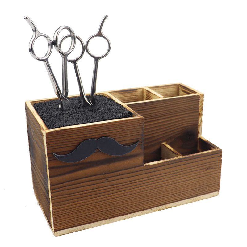 Wooden Scissor Holder – Organizer Box | Red One Australia