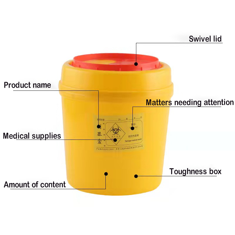Sharp Container 1L Yellow | Red One Australia