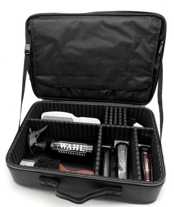Wahl Black and Gold Barber Tool Carry Bag -Travel Case | Red One Australia