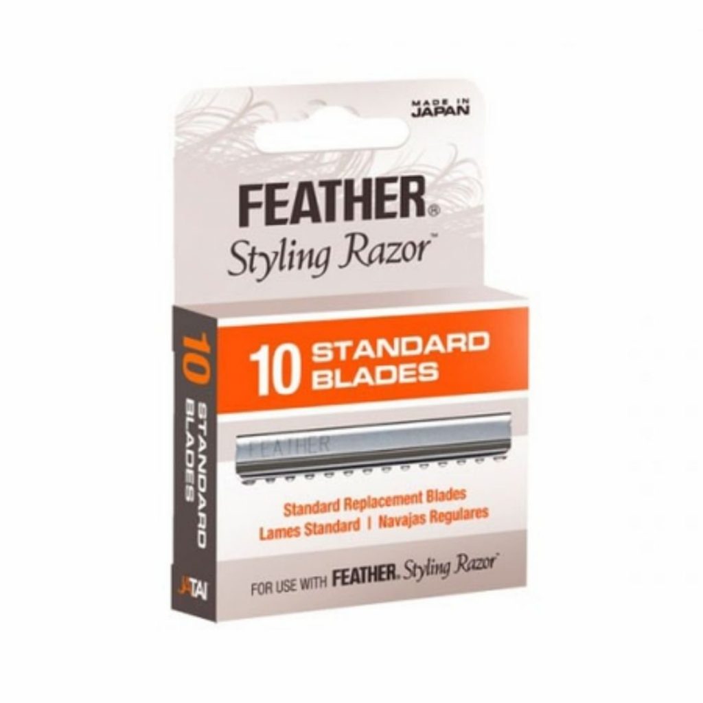 Feather Styling Razor -Standard Blades - Red One Australia